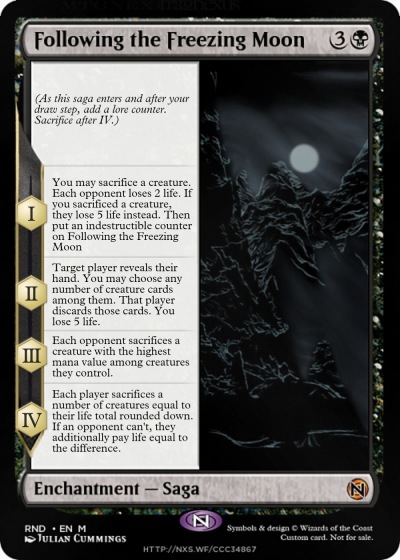 MTGNexus - Following the Freezing Moon