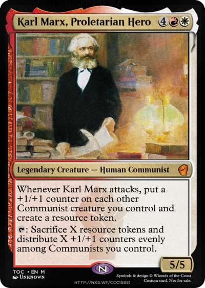 MTGNexus - Karl Marx, Proletarian Hero