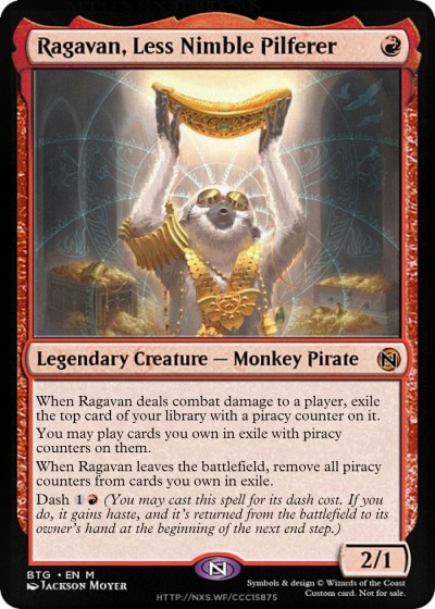 MTGNexus - Ragavan, Less Nimble Pilferer