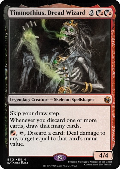 MTGNexus - Timmothius, Dread Wizard