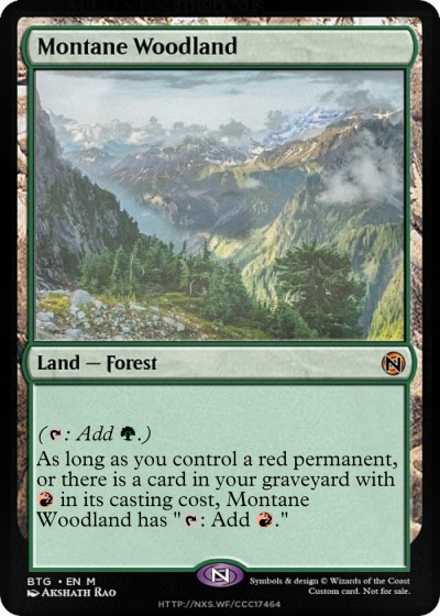 MTGNexus - Montane Woodland