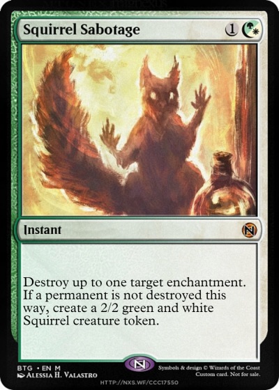 MTGNexus - Squirrel Sabotage