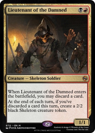 MTGNexus - Lieutenant of the Damned