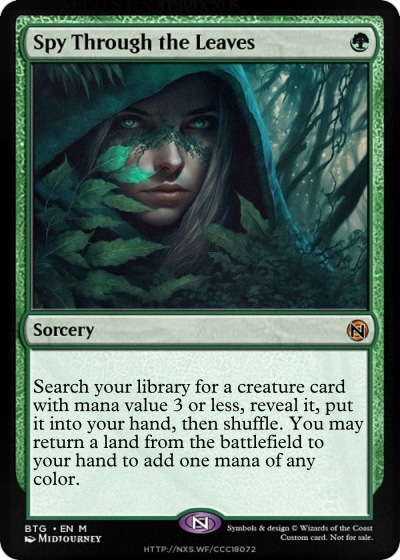 MTGNexus - Spy Through the Leaves