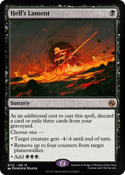 MTGNexus - Hell's Lament