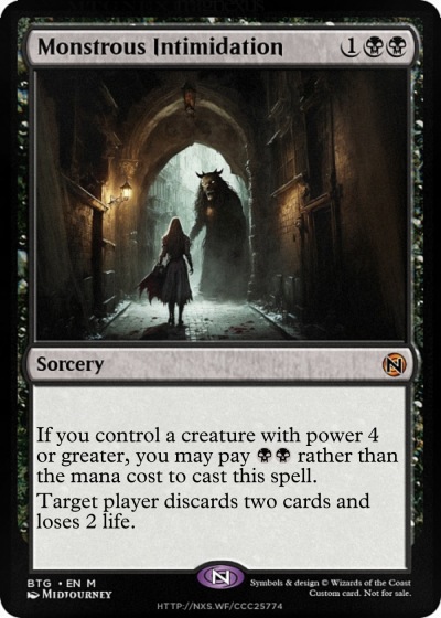 MTGNexus - Monstrous Intimidation