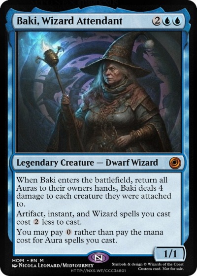 MTGNexus - Baki, Wizard Attendant
