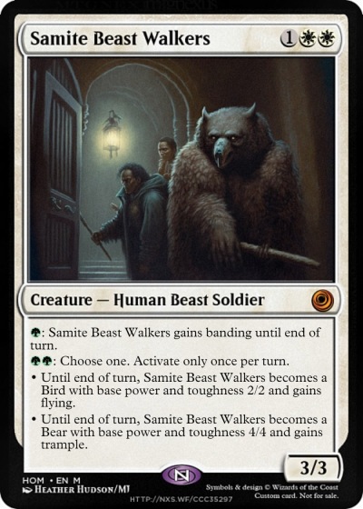 MTGNexus - Samite Beast Walkers