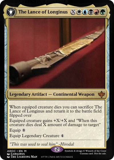 MTGNexus - The Lance of Longinus // Demonstration of Power