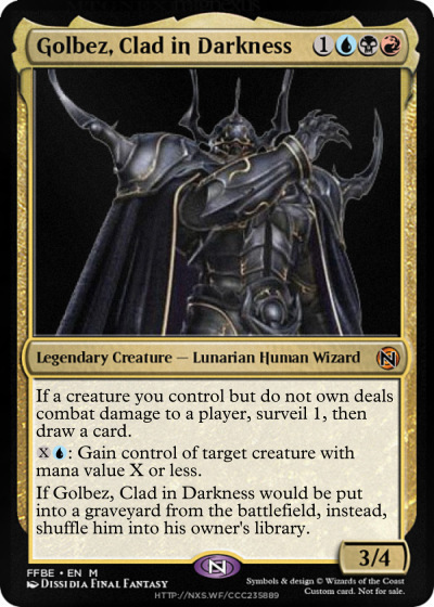 MTGNexus - Golbez, Clad in Darkness