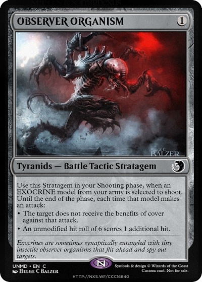 MTGNexus - OBSERVER ORGANISM