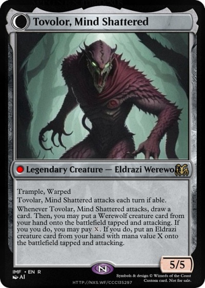 MTGNexus - Tovolar, Mind Chained // Tovolor, Mind Shattered