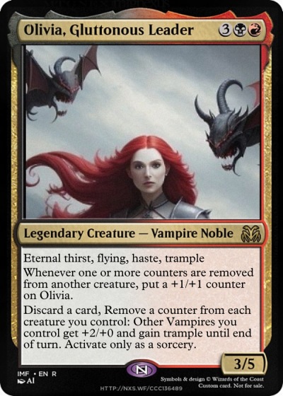 MTGNexus - Olivia, Gluttonous Leader