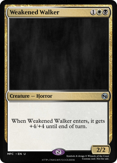 MTGNexus - Weakened Walker