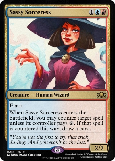 MTGNexus - Sassy Sorceress