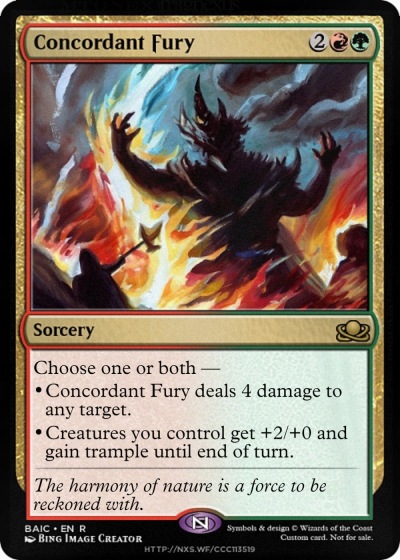 MTGNexus - Concordant Fury