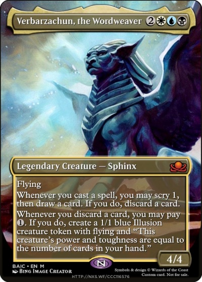 MTGNexus - Verbarzachun, the Wordweaver