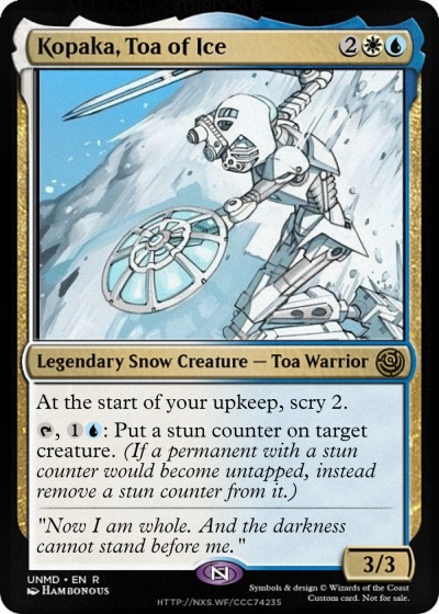 MTGNexus - Kopaka, Toa of Ice