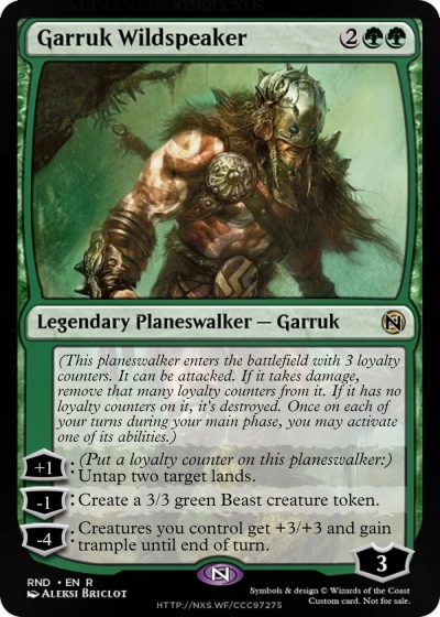Garruk Wildspeaker Deck