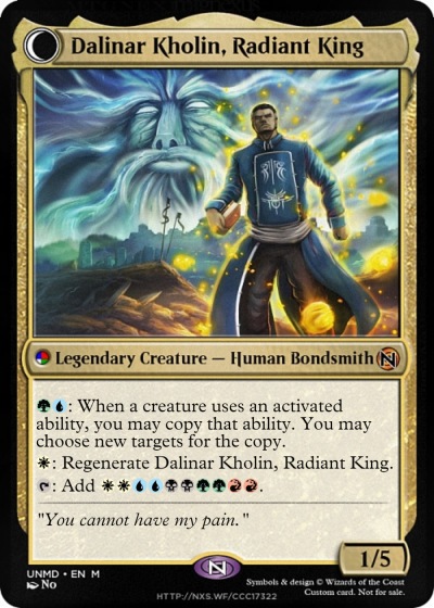 MTGNexus - Dalinar Kholin // Dalinar Kholin, Radiant King