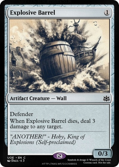 MTGNexus - Explosive Barrel