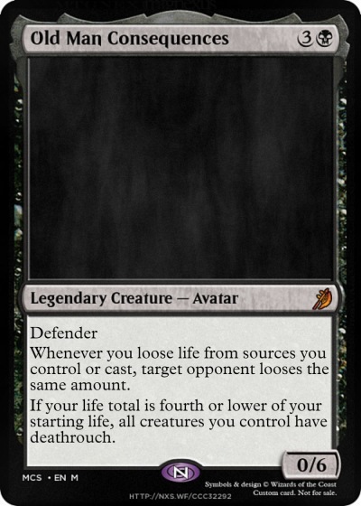 MTGNexus - Old Man Consequences