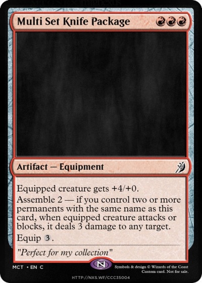 MTGNexus - Multi Set Knife Package