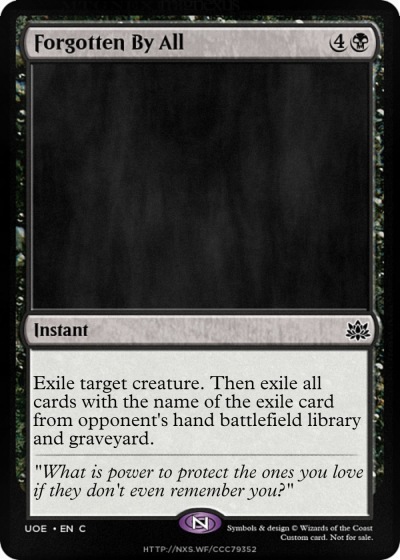 MTGNexus - Forgotten By All