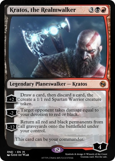 MTGNexus - Kratos, the Realmwalker