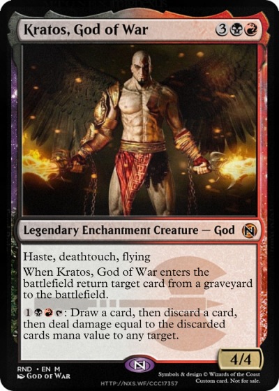 MTGNexus - Kratos, God of War