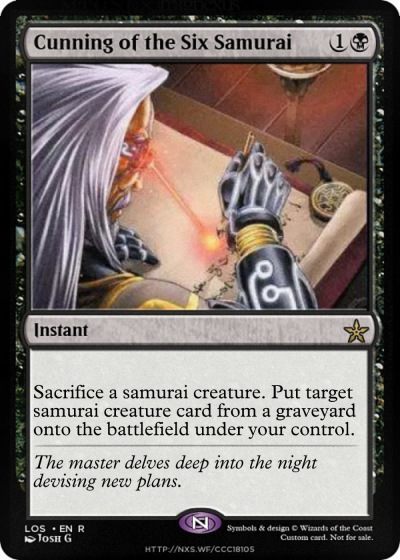 MTGNexus - Cunning of the Six Samurai