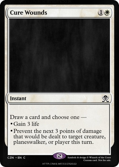 MTGNexus - Cure Wounds