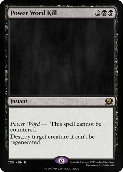 MTGNexus - Power Word Kill