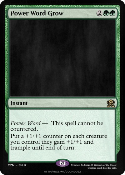 MTGNexus - Power Word Grow