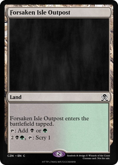 MTGNexus - Forsaken Isle Outpost