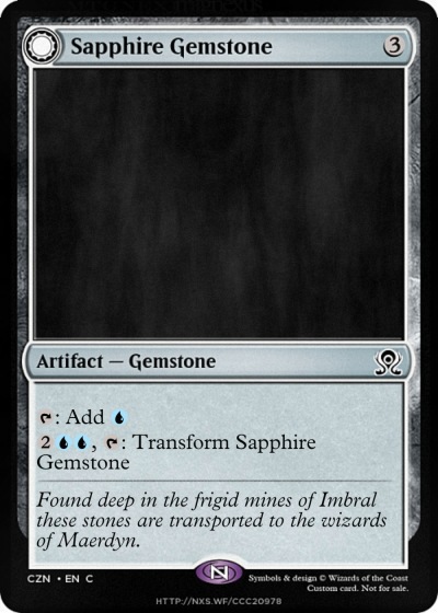 MTGNexus - Sapphire Gemstone // Sapphire Powerstone