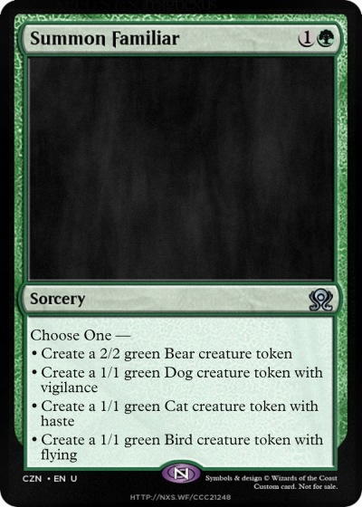 MTGNexus - Summon Familiar