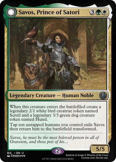 MTGNexus - Savos, Prince of Satori // Savos, Seeker of Knowledge