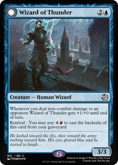 MTGNexus - Wizard of Thunder // Sound of Thunder