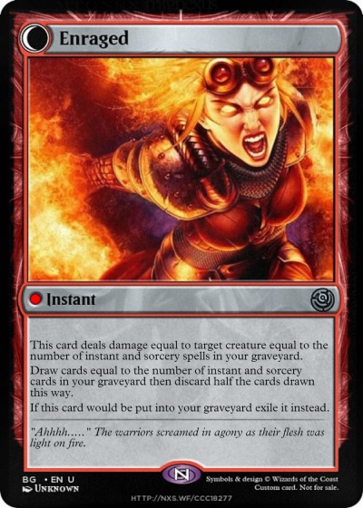 MTGNexus - Enthusiastic Pyromancer // Enraged
