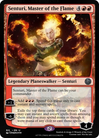 MTGNexus - Senturi, Master of the Flame