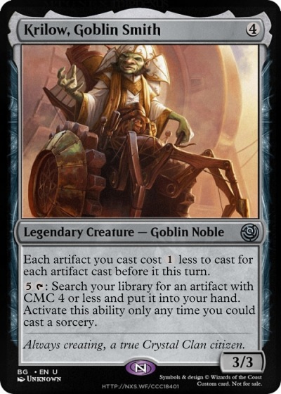 MTGNexus - Krilow, Goblin Smith