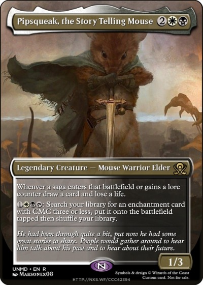 MTGNexus - Pip-squeak Storytelling Mouse