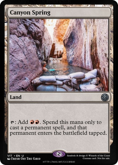MTGNexus - Canyon Spring