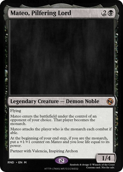 MTGNexus - Mateo, Pilfering Lord