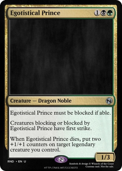 MTGNexus - Egotistical Prince