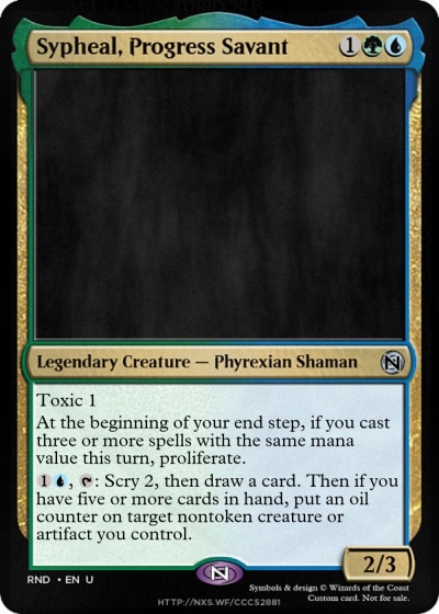 MTGNexus - Sypheal, Progress Savant