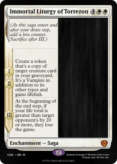 MTGNexus - Immortal Liturgy of Torrezon