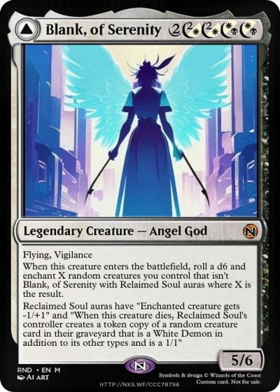 MTGNexus - Blank, of Serenity // Presence, of Pandemonium