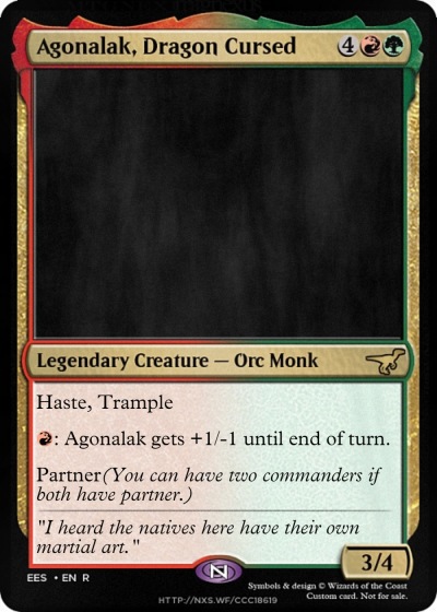 MTGNexus - Agonalak, Dragon Cursed